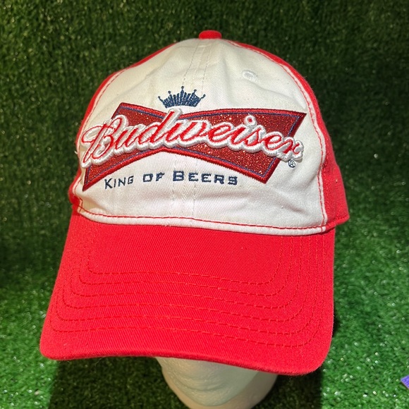 Budweiser | Accessories | Budweiser King Of Beers Baseball Hat With ...
